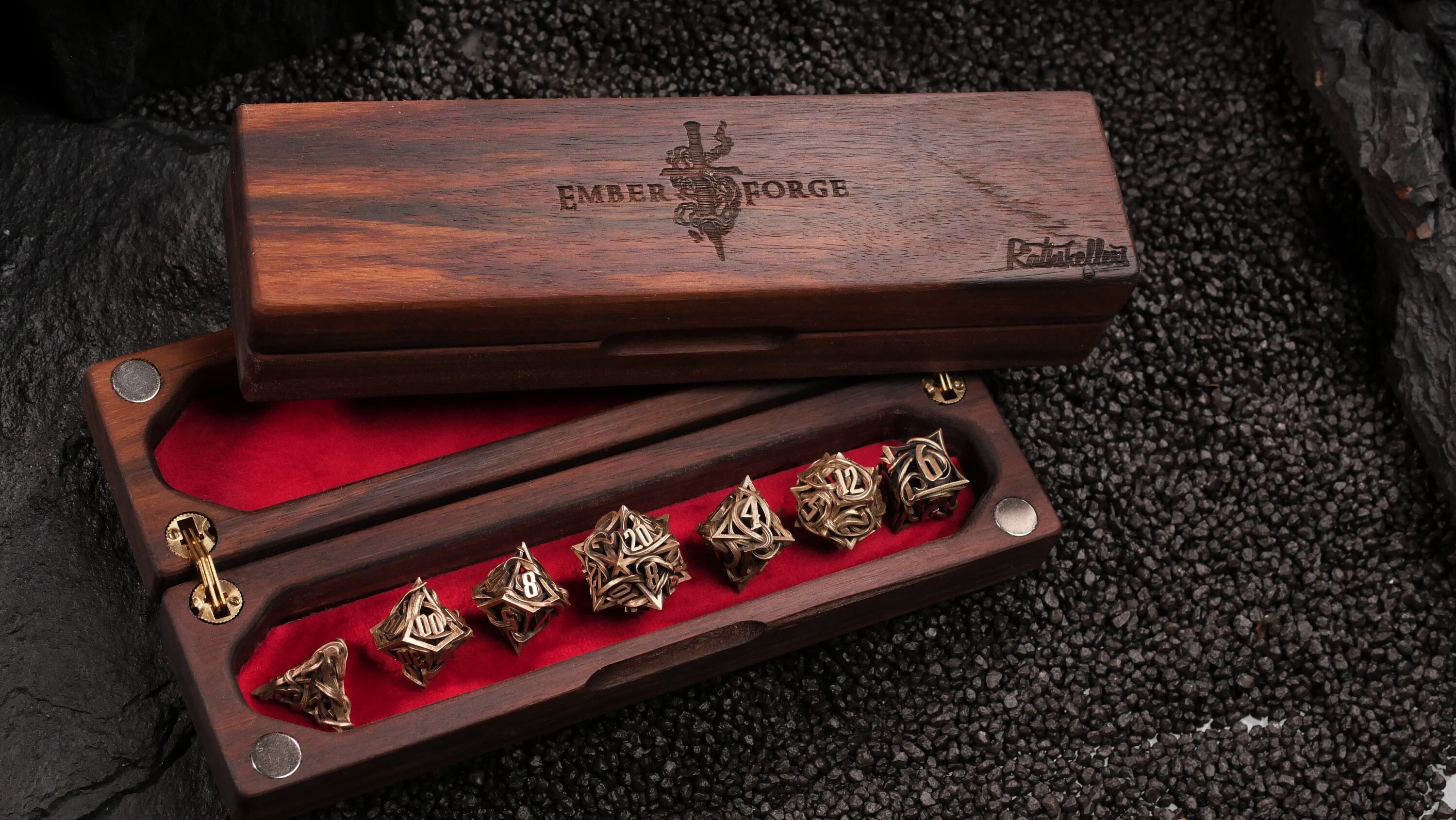 Single Premium dice box – Ember Forge